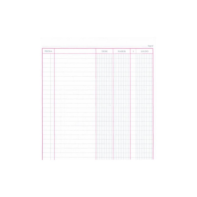 Libro de contabilidad cuentas corrientes miquelrius en formato folio ...